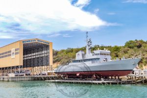 KENYA NAVY SHIP SHUPAVU FLOATATION AND MOUNTING OF DAVIT CRANE – Kenya ...